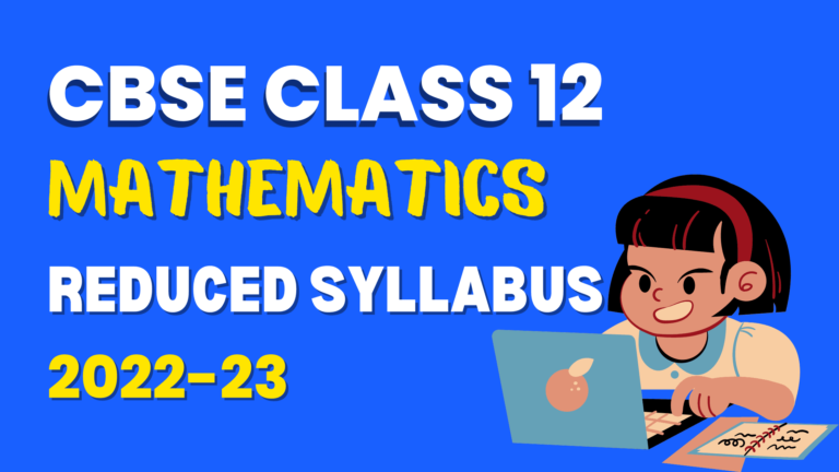 Deleted Portion Of Class 12 Maths Exercise wise PDF Deleted Exercise 