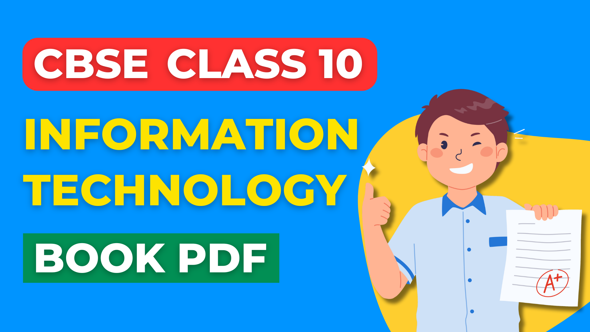 Information Technology code 402 Class 10 Book PDF 2024-25 (NEW ...